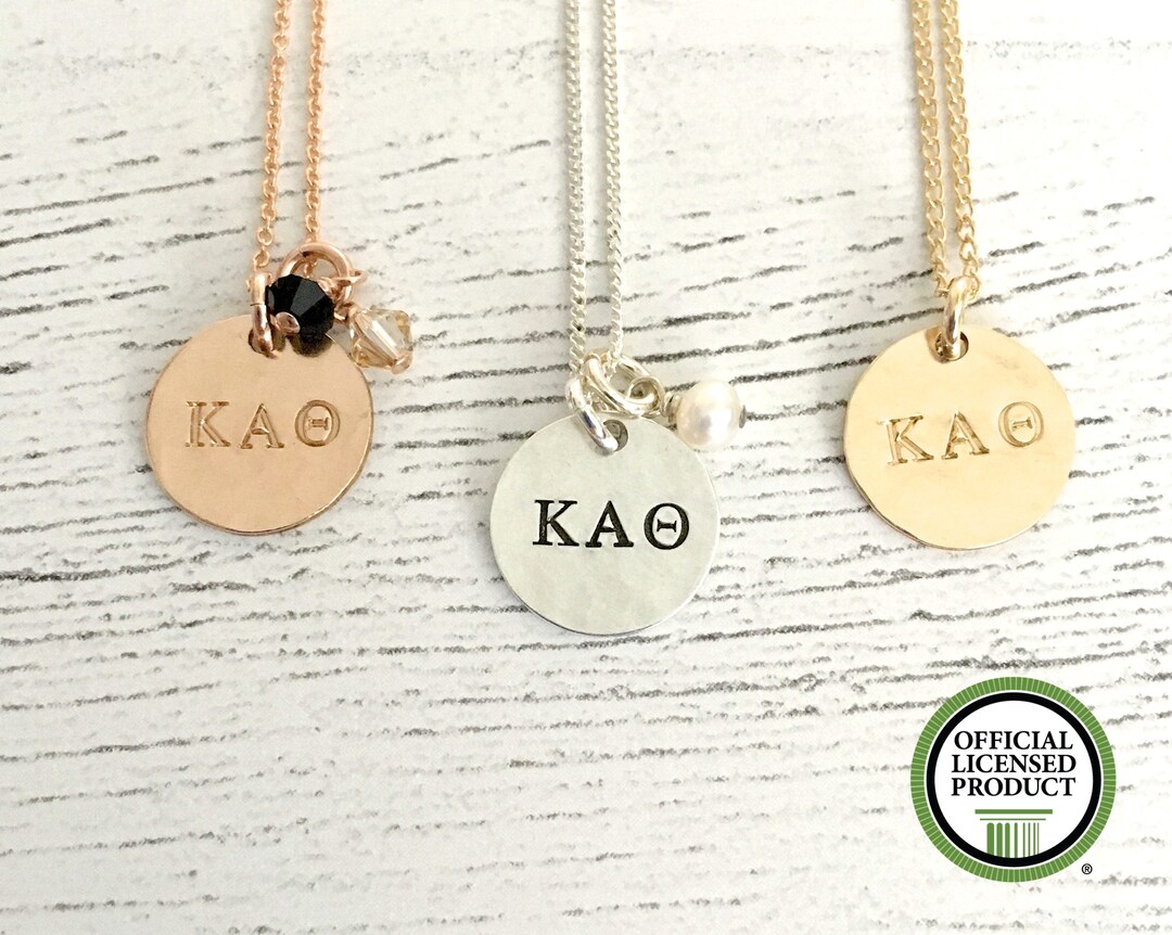 Kappa Alpha Theta Necklace Kappa Alpha Theta Jewelry - Etsy