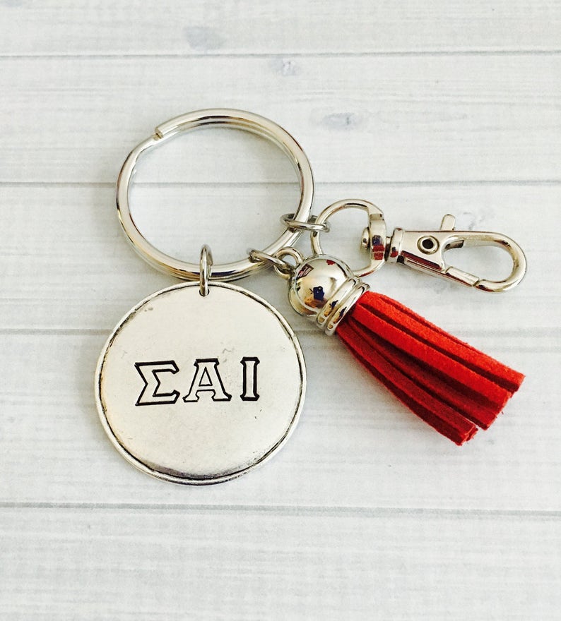 Sigma Alpha Iota Key Chain Sorority Key Chain Tassel Key | Etsy Sigma Alpha Iota Key Chain Sorority Key Chain Tassel Key | Etsy