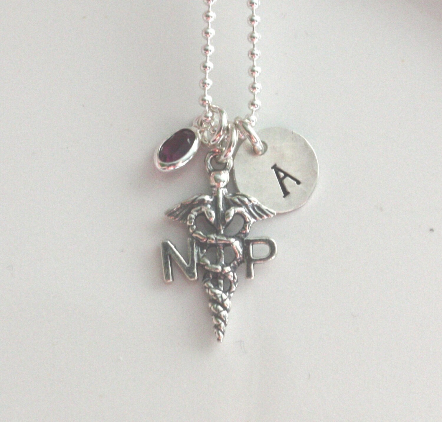 Nurse Practitioner Necklace Nurse Practitioner Jewelry - Etsy