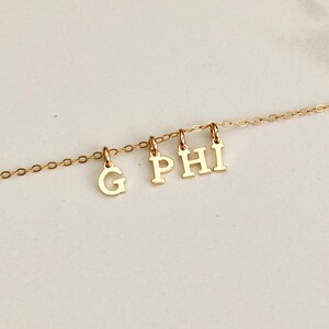 Gamma Phi Beta Sorority Necklace, Gphi Sorority Necklace, Gamma Phi ...