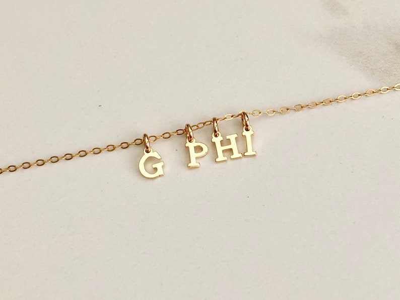 Gamma Phi Beta Sorority Necklace Gphi Sorority Necklace - Etsy