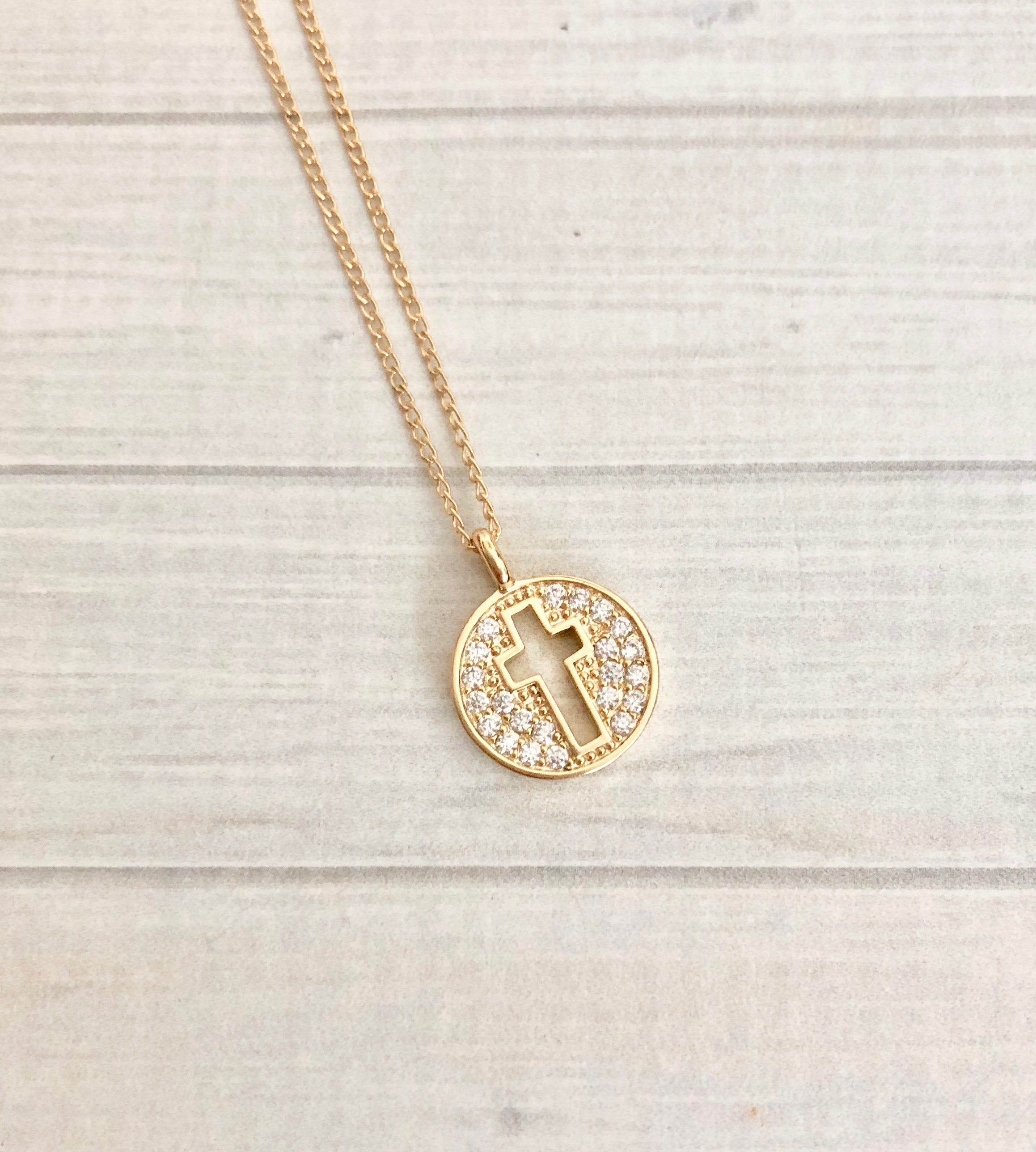 First Communion Necklace Confirmation Necklace Confirmation | Etsy