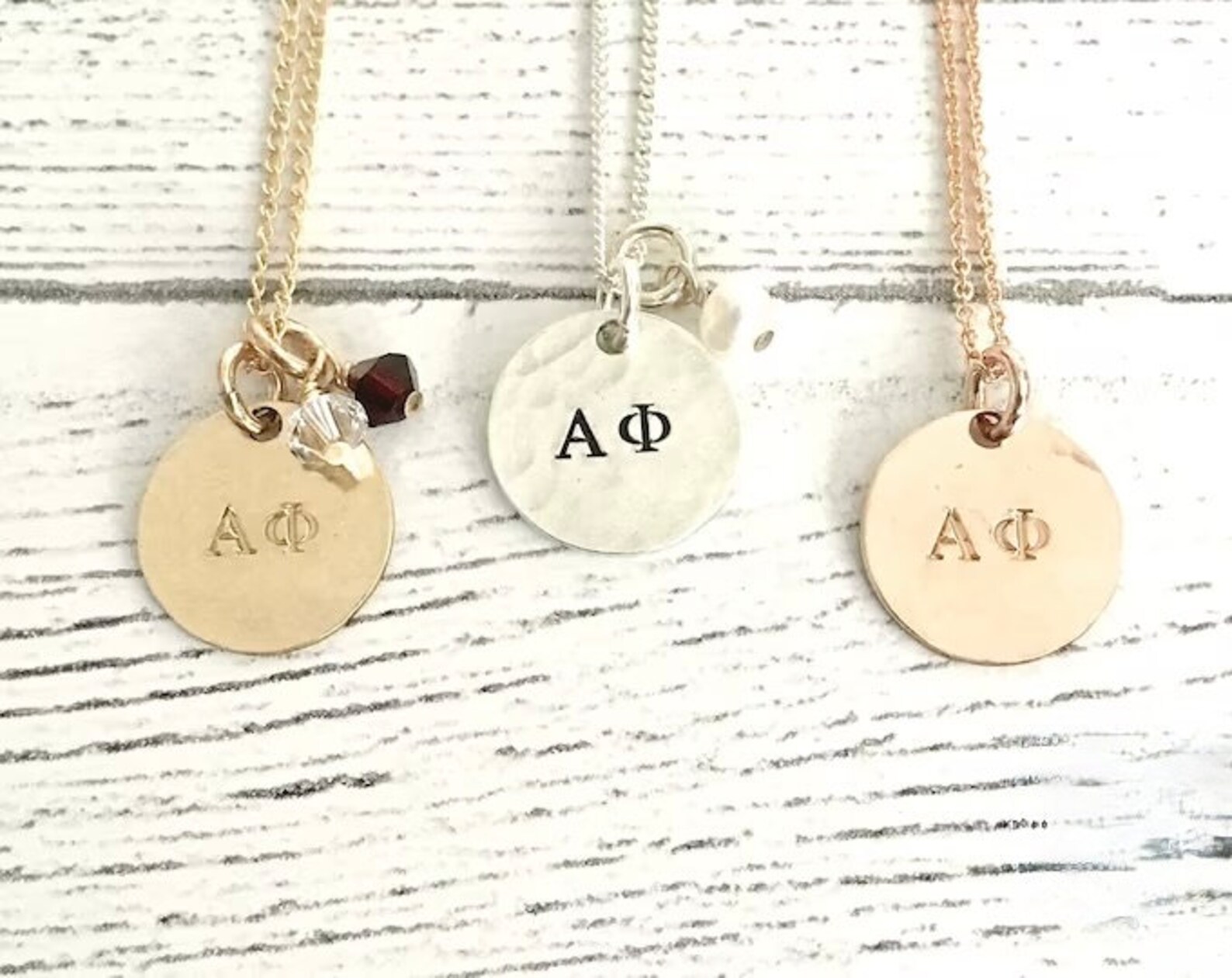 Alpha Phi Necklace Alpha Phi Jewelry Sorority Necklace - Etsy