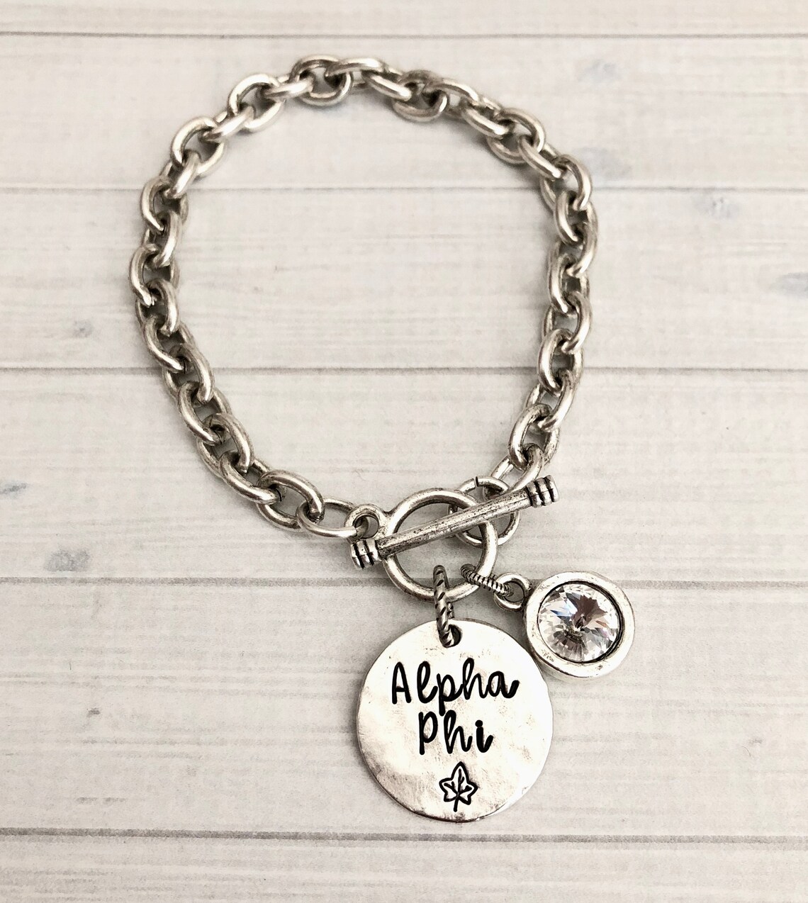 Alpha Phi Bracelet Alpha Phi Jewelry Alpha Phi Charm - Etsy