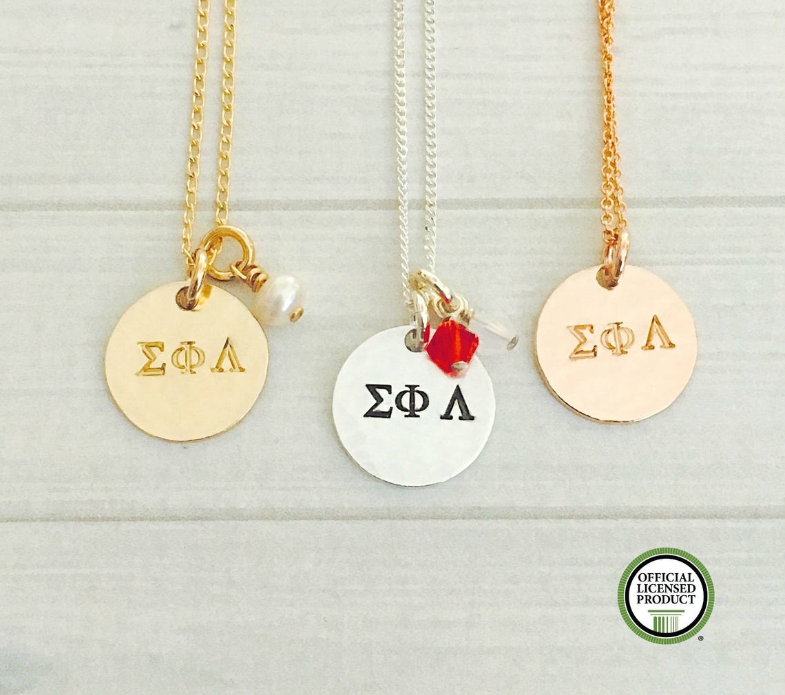 Sigma Phi Lambda Necklace Sigma Phi Lambda Jewelry | Etsy
