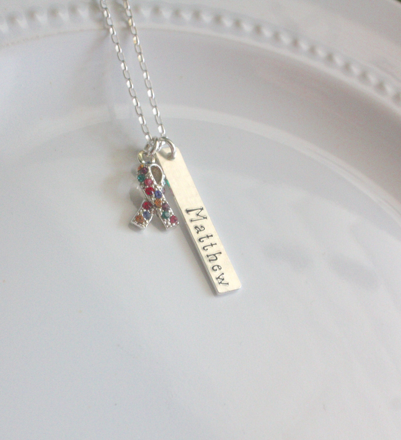 Autism Necklace Autism Awareness Special Needs Teacher Gift - Etsy