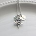 NICU Nurse Necklace - Monogram Necklace - Thank You Gift for Nurse ...
