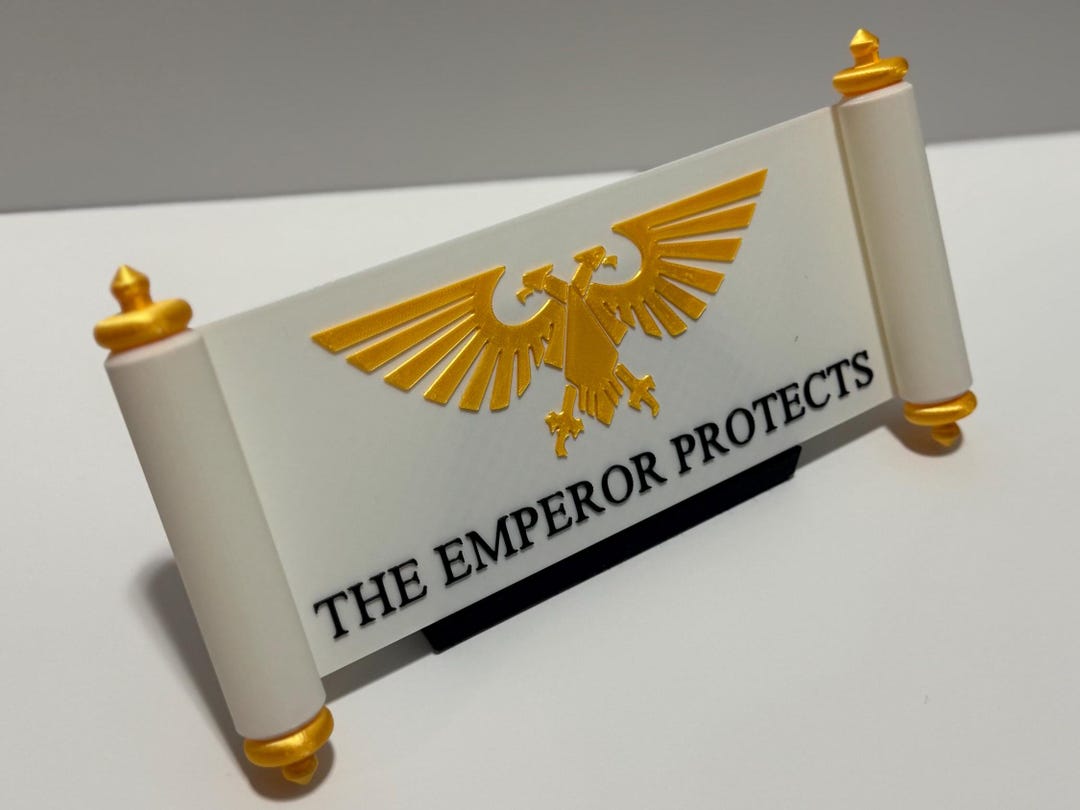 Warhammer 40k - Aquila Scroll (multi-color Print) - Etsy