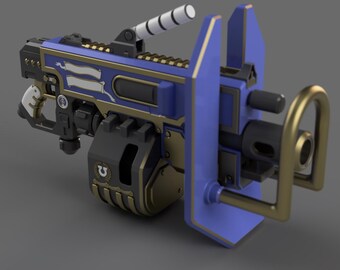 Warhammer 40k Themed Cosplay Bolter - Etsy