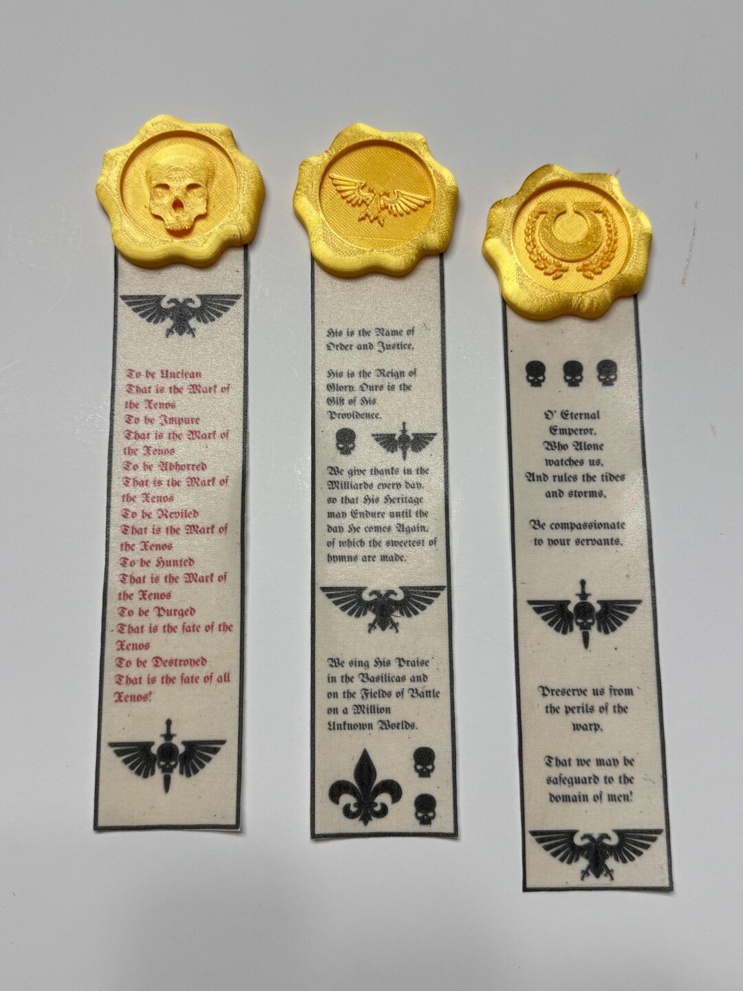 Gold Purity Seals - Unburnt (3D Printed) - Etsy