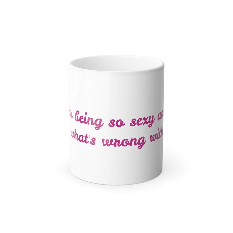 Color Morphing Mug Sexy and Funny, Heat Sensitive Mug, Novelty Coffee ...