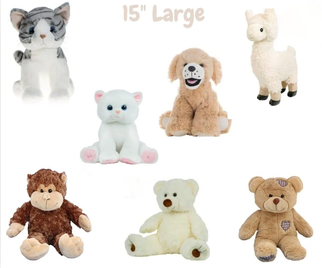 15" Personalized Stuffies. Pet Urn, Send a Sweet Message, Record Your ...