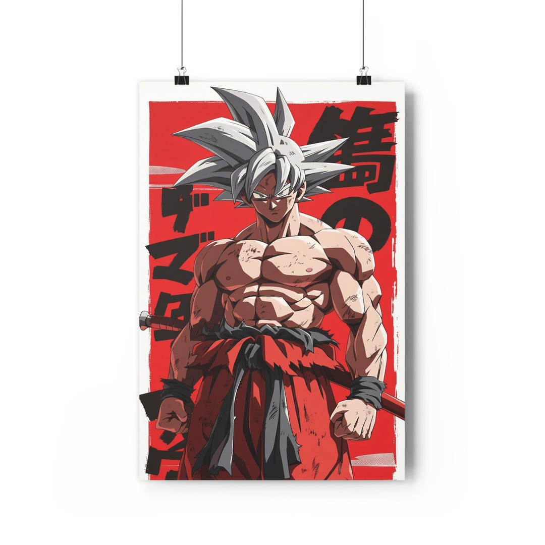 Ultra Instinct Goku ripped Gi - Etsy