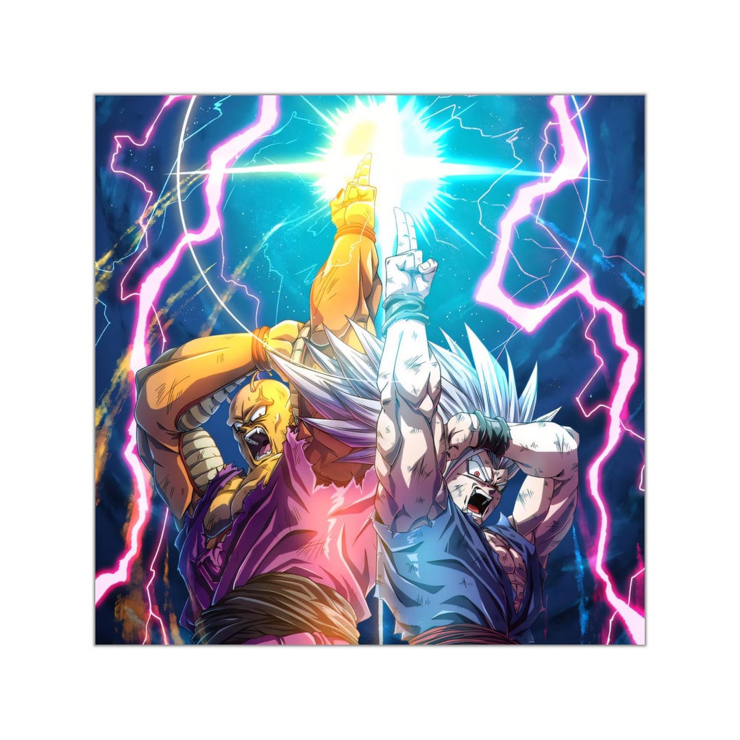 Ultra Instinct Goku and Piccolo Sticker - Etsy