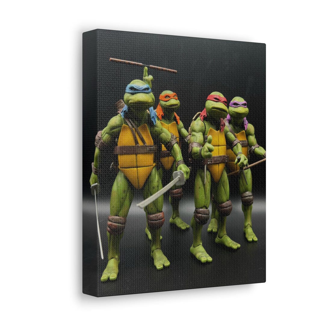 TMNT Movie NECA Toys, Wall Art Decor, Teenage Mutant Ninja Turtles ...