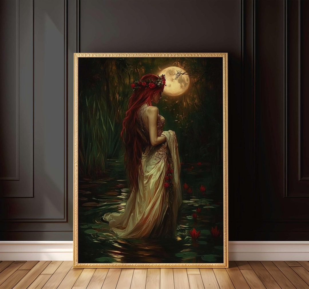 Lilith Poster, Witchcraft Art, Esoteric Poster, Dark Aesthetic Print ...