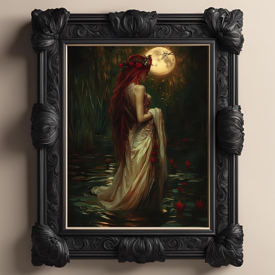 Lilith Poster, Witchcraft Art, Esoteric Poster, Dark Aesthetic Print ...