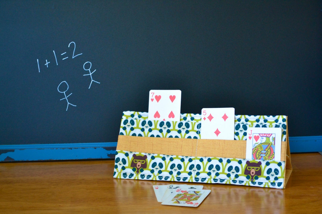 Children's Card Holder, Kids and Adult Playing Card Game Organizer ...