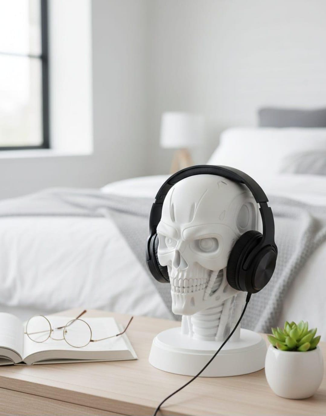 I'll Be Back... as a Headphone Stand! Terminator Endoskeleton Stand! - Etsy