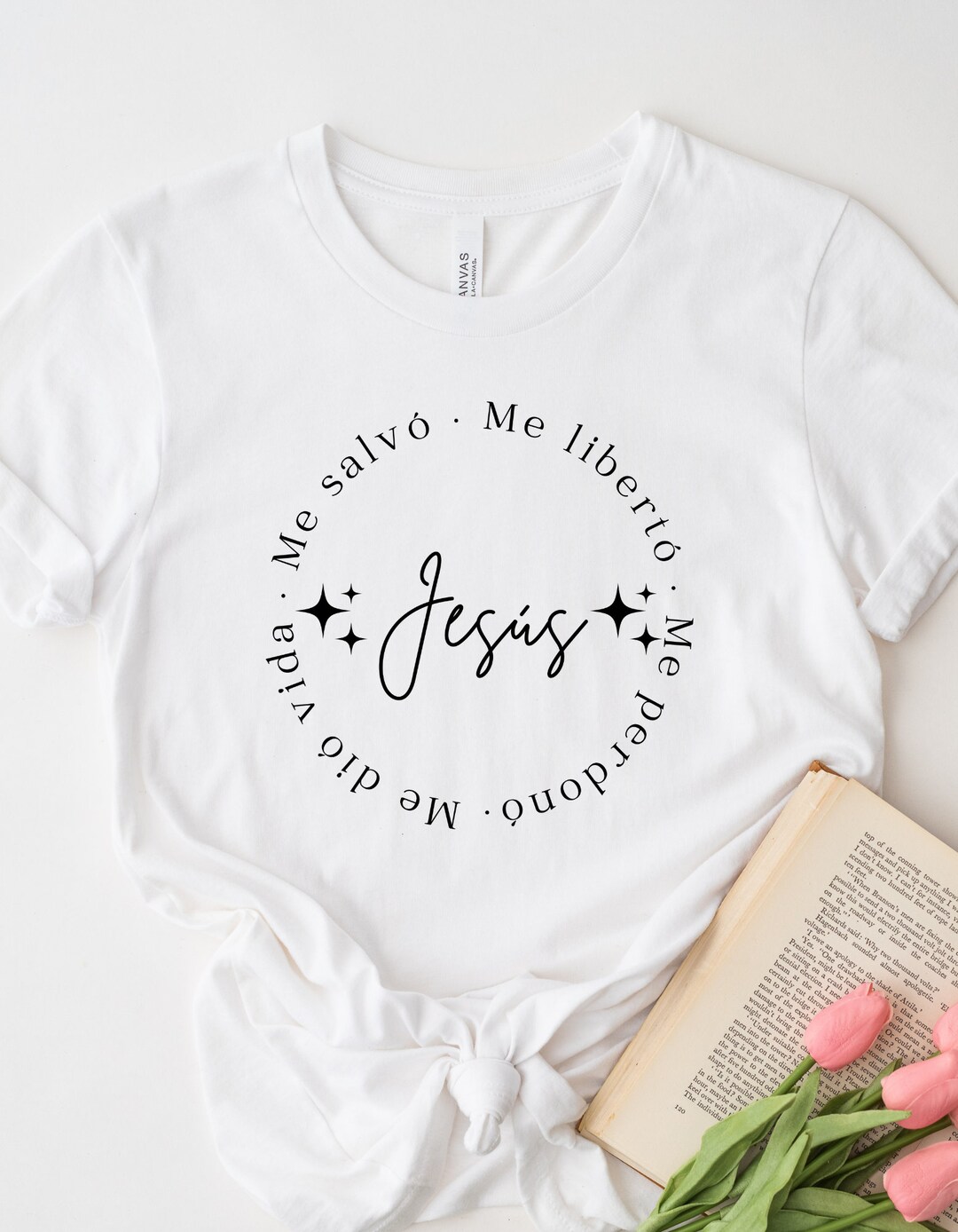 Camisa Cristiana Jesús Me Salvó Me Libertó, Camisa Cristiana Mujeres ...