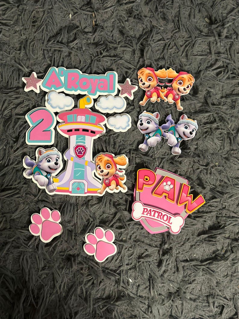 Topper Puppy - Cake Topper Dogs- Cake Topper Dogs - Custom Personalized ...