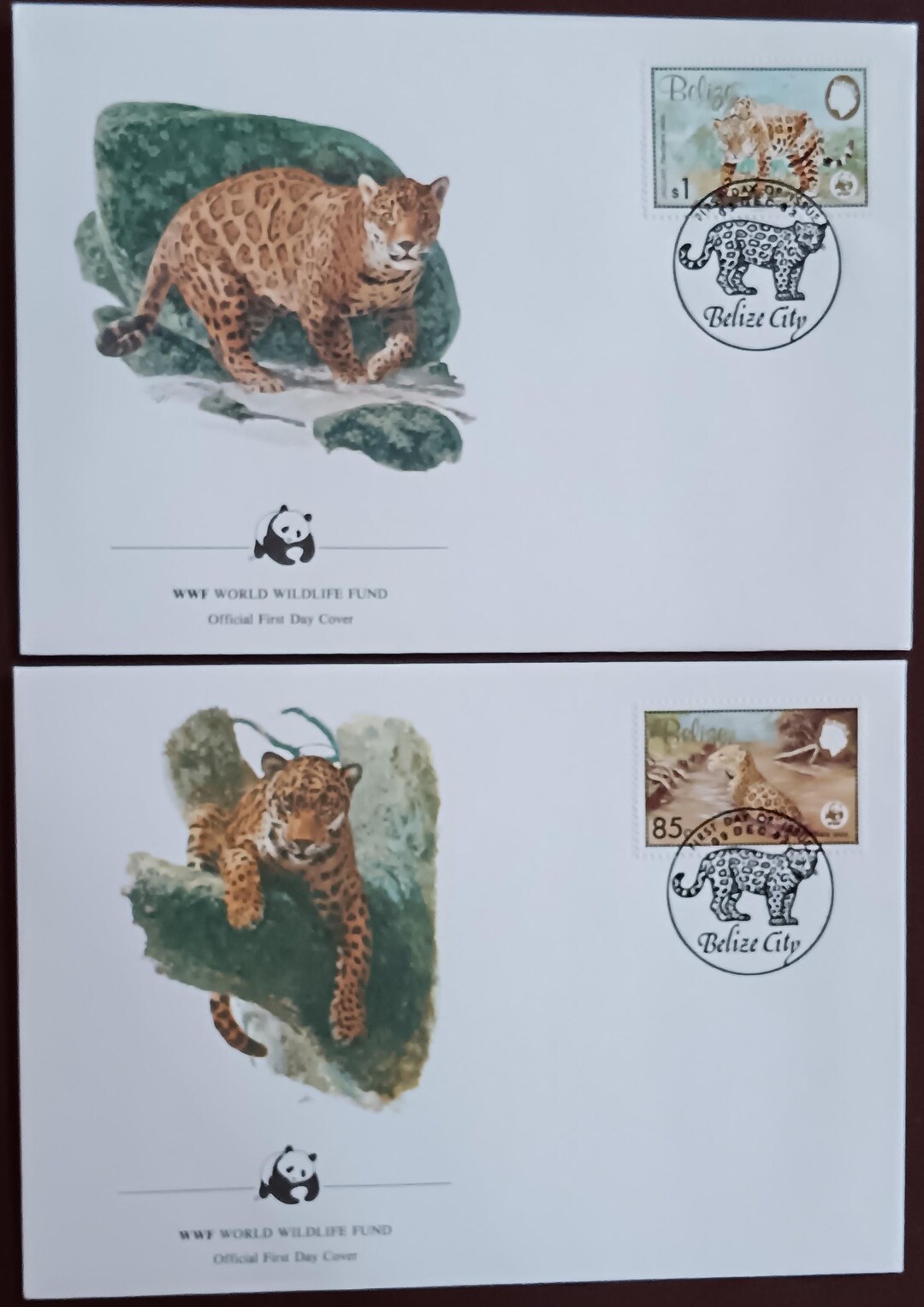 Vintage Official WWF First Day Covers. Lot of 2. 9th December 1983 ...