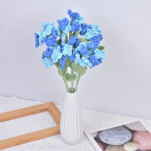 NEW! Handmade Crochet Hydrangea for Summer Gift, Knit Hydrangeas ...