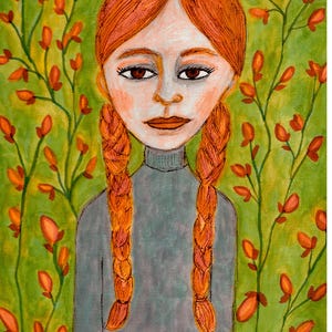 Willa; Print of Female Portrait, Wall Art, 8”x10”, Unframed - Etsy