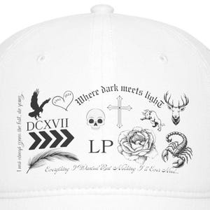 Liam Payne One Direction Cap Tattoo Art Inspired Design 1993-2024 ...