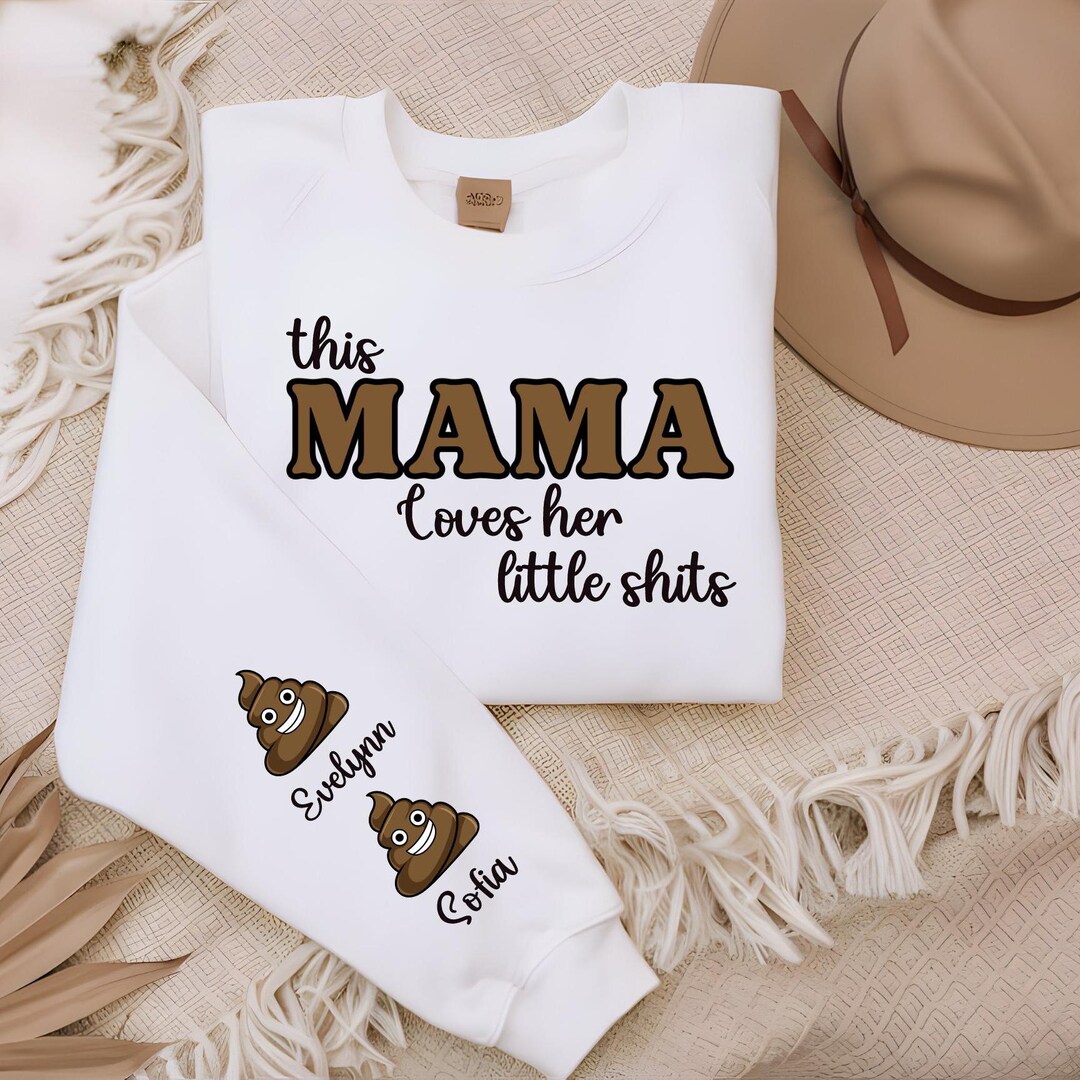 This Mama Loves Her Little Shits Design Sublimation File Print and Cut ...