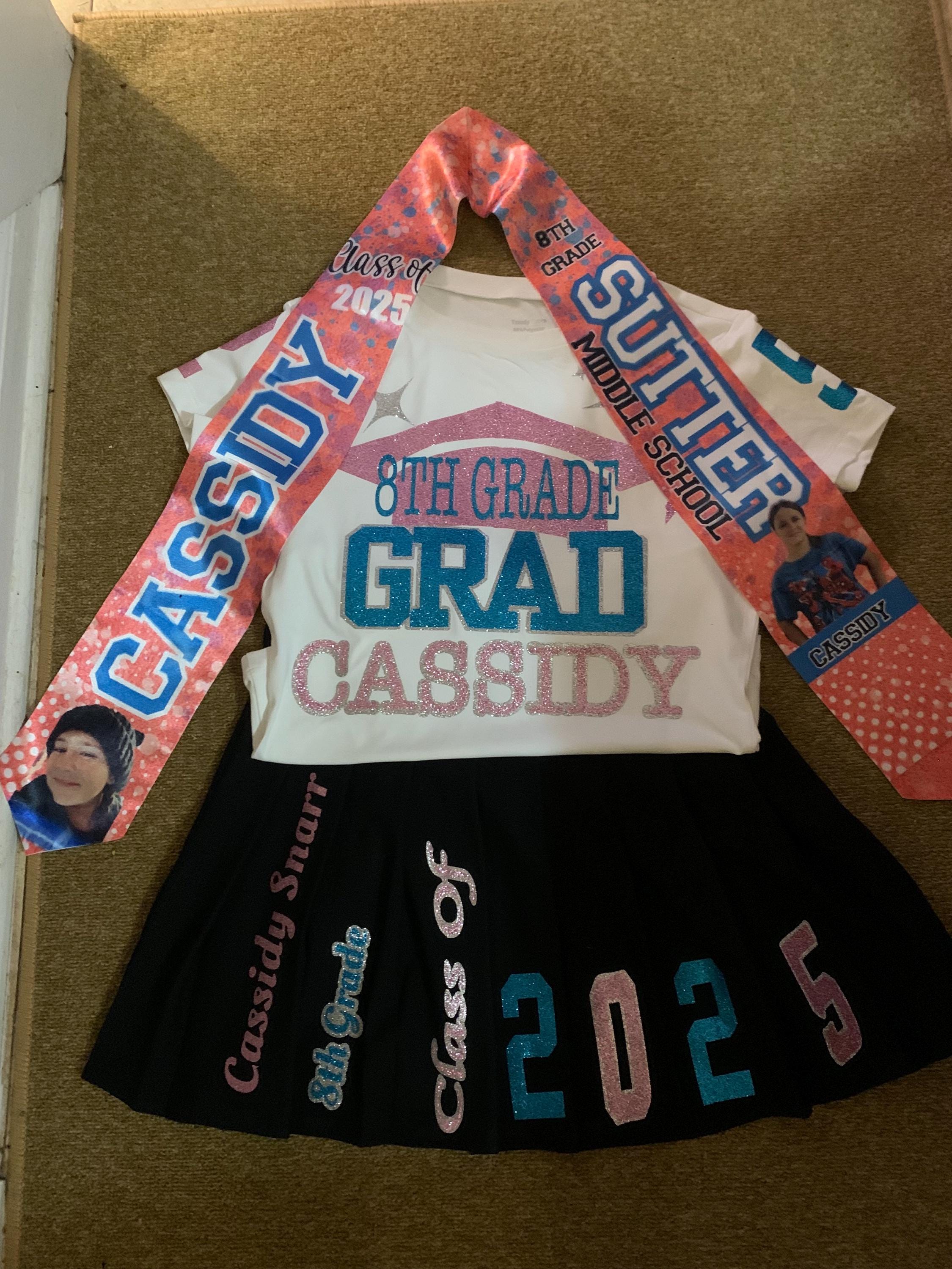 Custom Graduation Set, Grad Outfit, Grad Skirt Set, Custom Set - Etsy