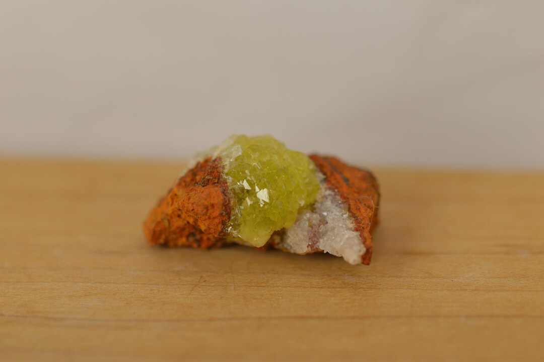 Amazing Adamite on Limonite Specimen Chakra Meditation Raw Rough ...