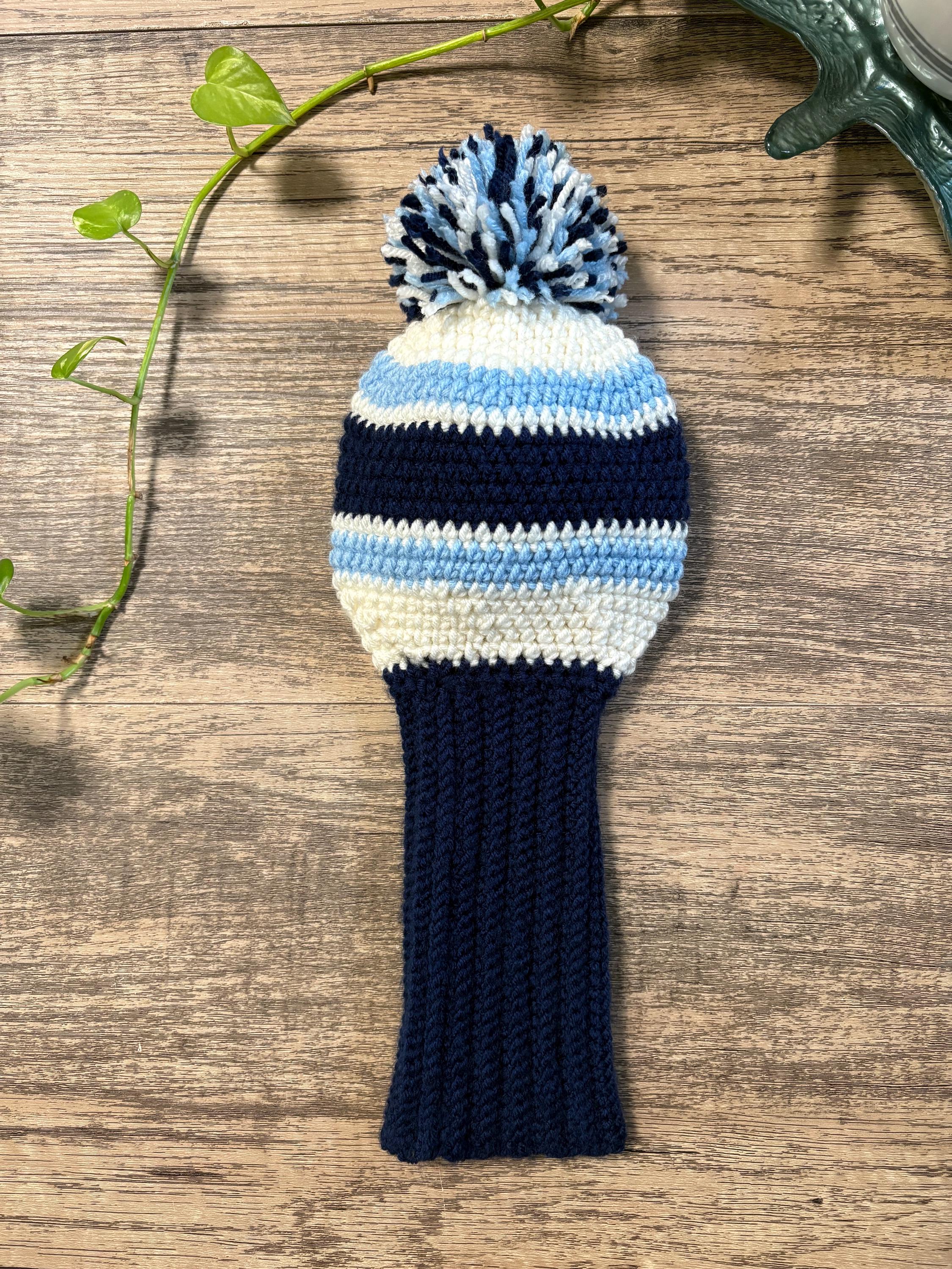 Custom Golf Club Head Covers- Handmade Crochet Driver and Fairway ...