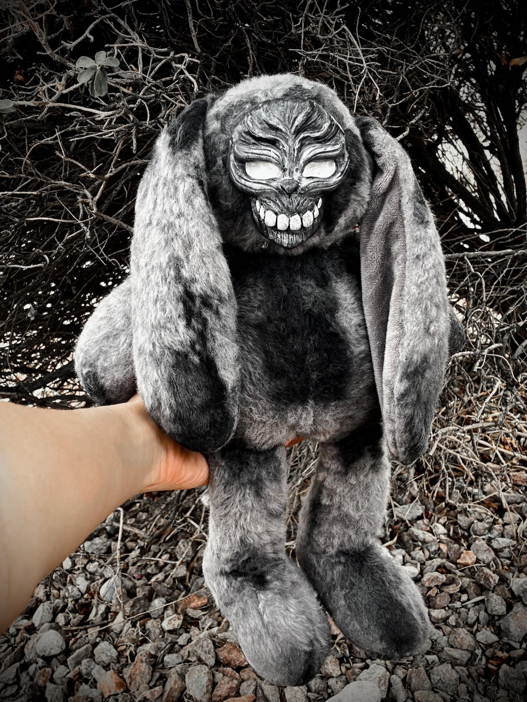 Frank Rabbit Sculpted Stuffed Animal Horror Bear Stuffie Gift for ...