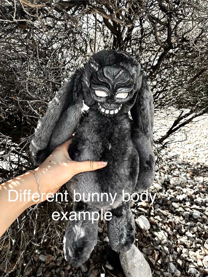 Frank Rabbit Sculpted Stuffed Animal Horror Bear Stuffie Gift for ...