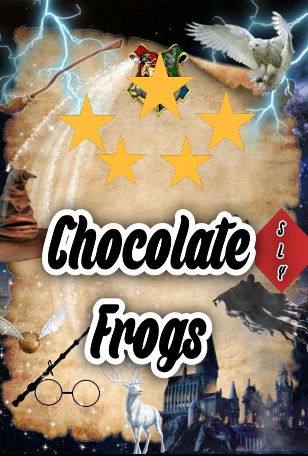 Chocolate Frogs Monopoly_go Sticker 5 Star Card Fast Respond - Etsy