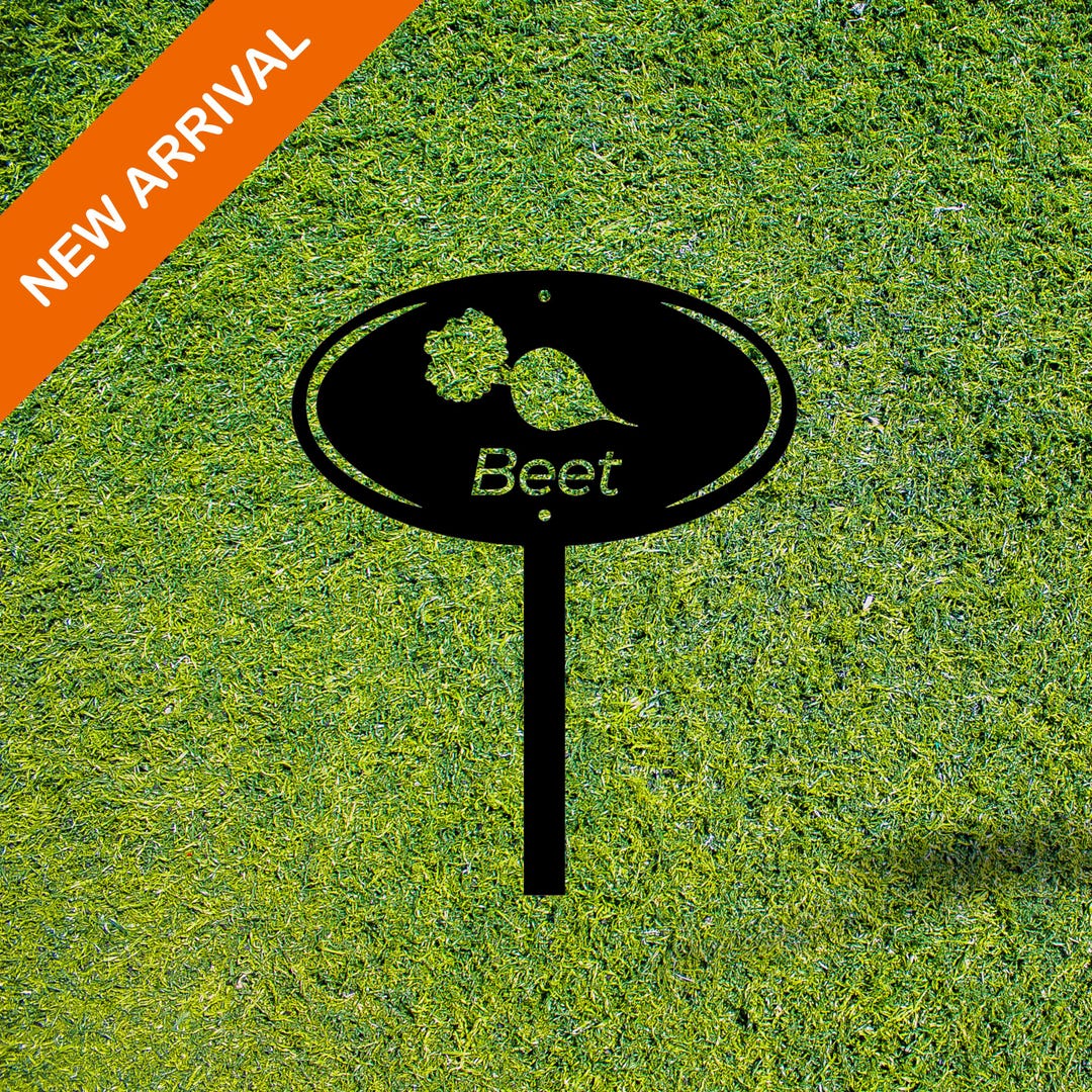 Metal Garden Signs Beet Plant Tag Vegetable Garden Sign Outdoor Label ...