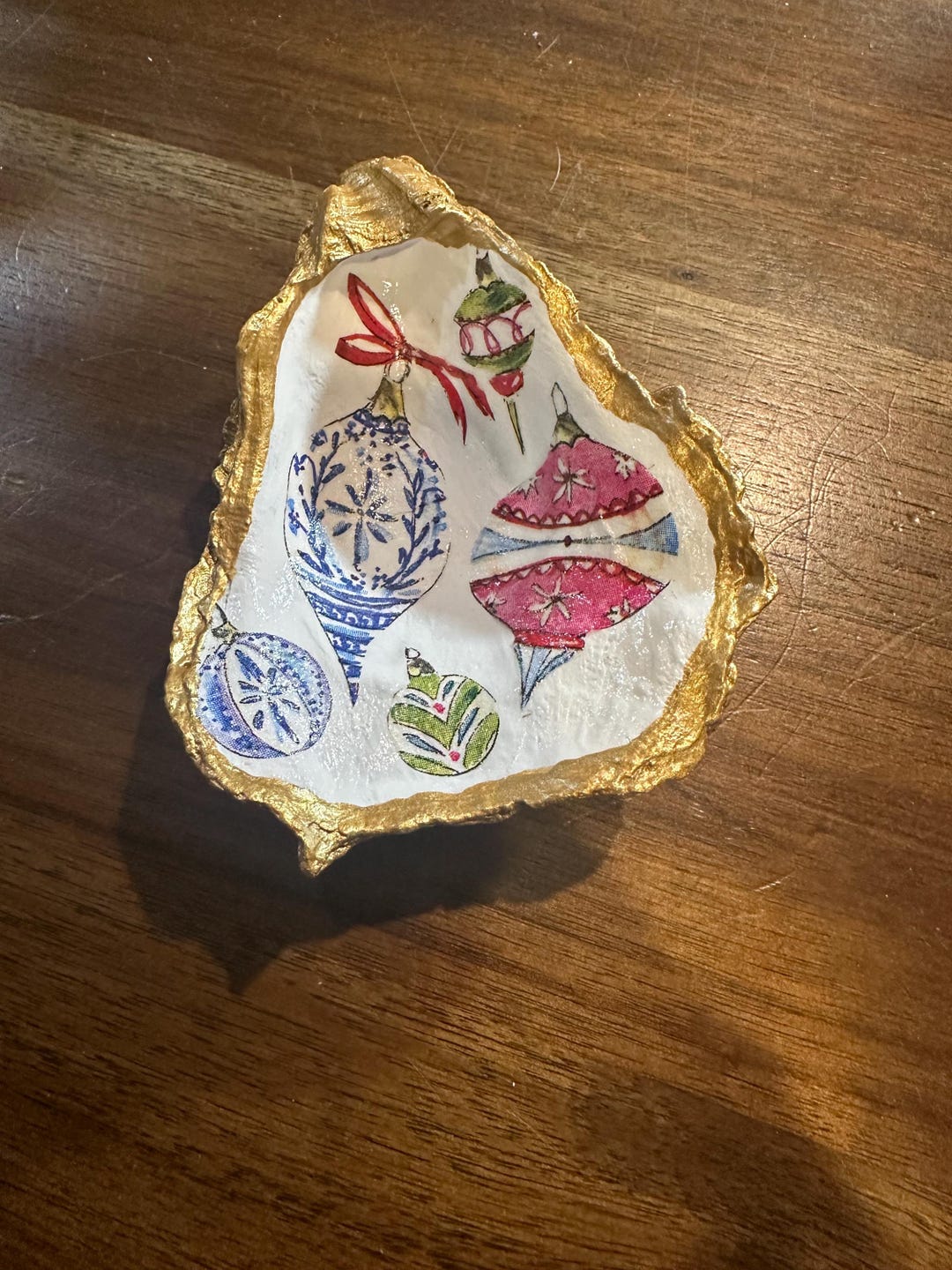 Handcrafted Decoupaged Osyter Shells and Scallop Shells - Etsy