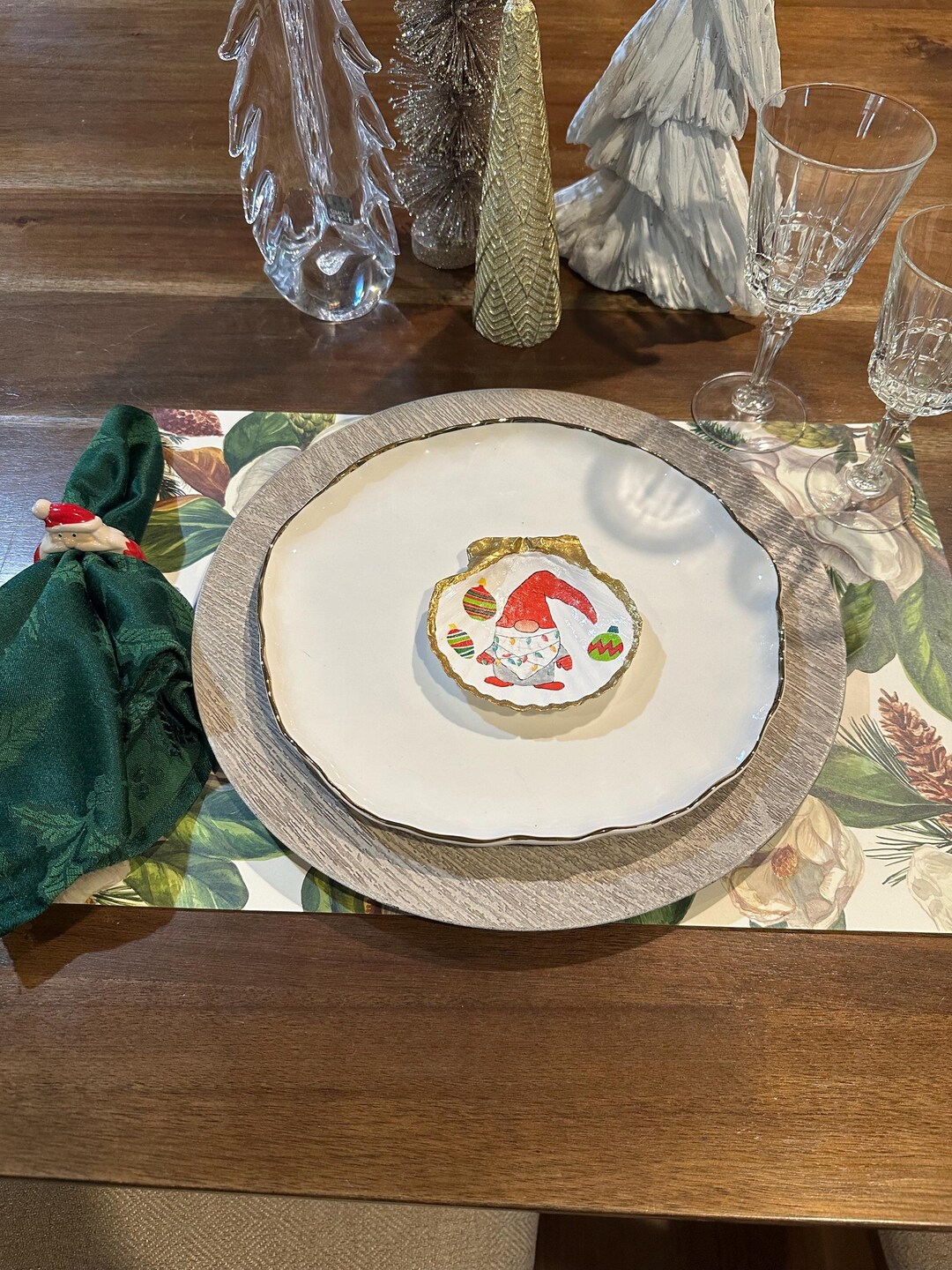 Handcrafted Decoupaged Osyter Shells and Scallop Shells - Etsy