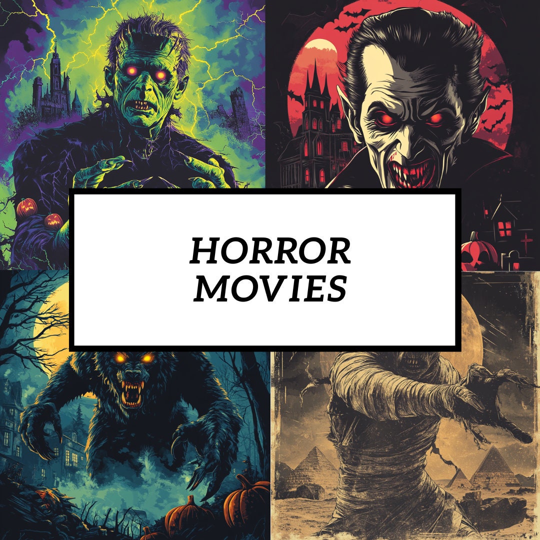 Set Horror Movies - Etsy