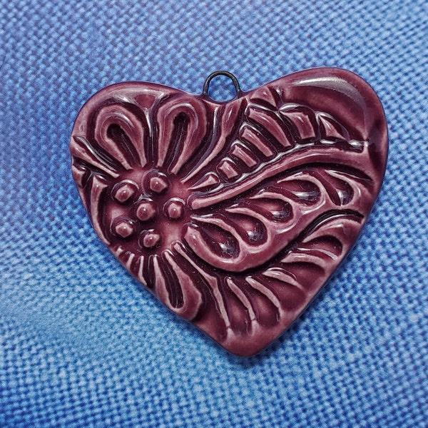 Ceramic Pottery Pendant - Etsy