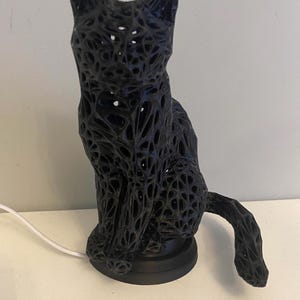 Magical Black Cat Night Light – Cozy LED Lamp for Cat Lovers, Cute ...