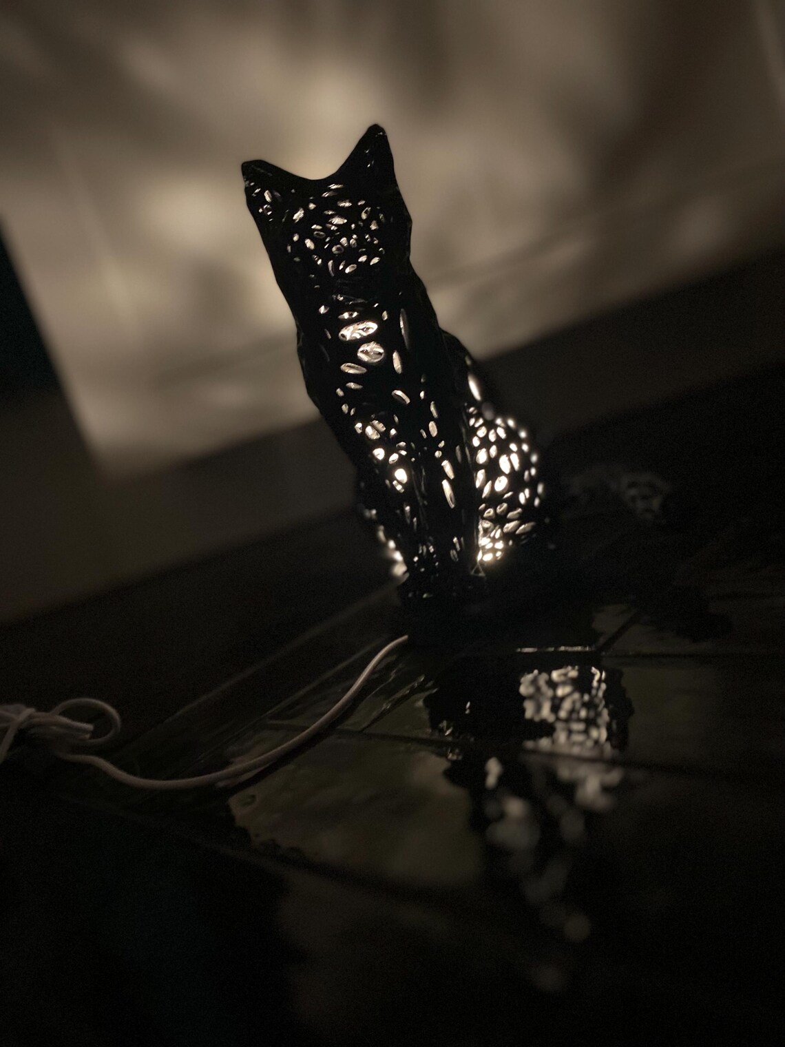Magical Black Cat Night Light – Cozy LED Lamp for Cat Lovers, Cute ...