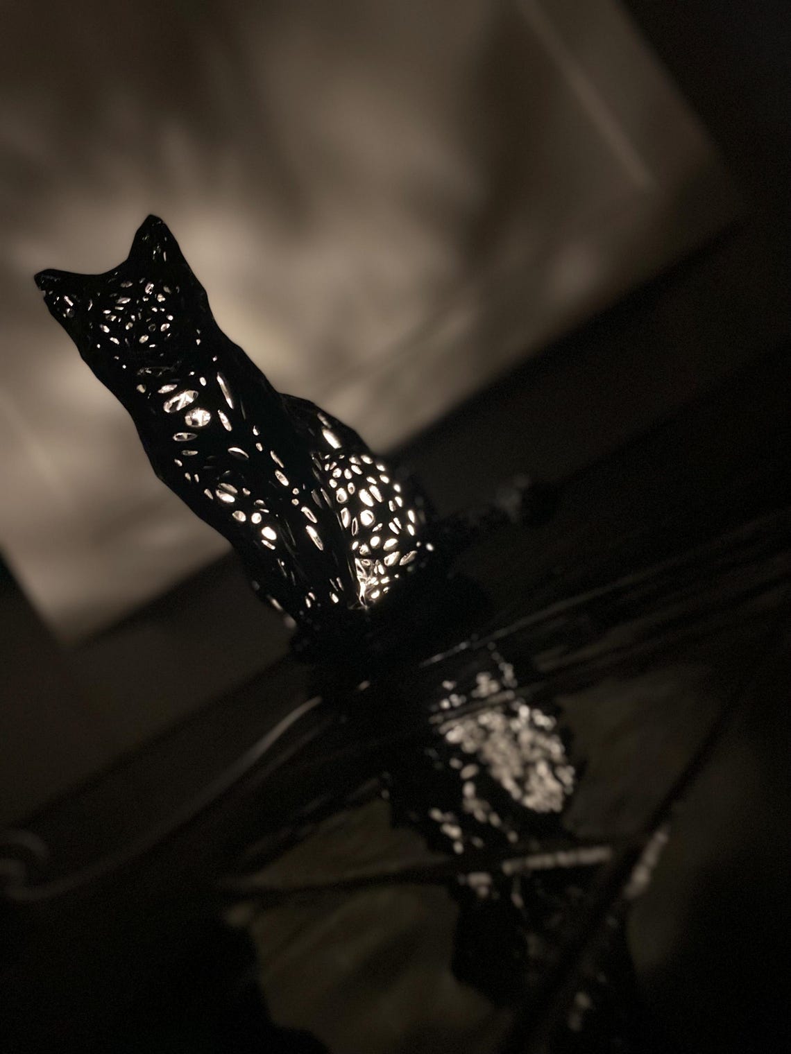 Magical Black Cat Night Light – Cozy LED Lamp for Cat Lovers, Cute ...