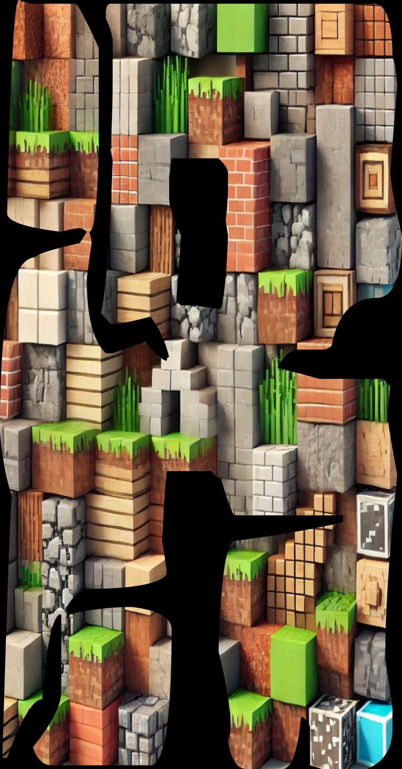 Minecraft SVG Bundle Pixel Art Svg for Laser Cutting Crafting Files for ...