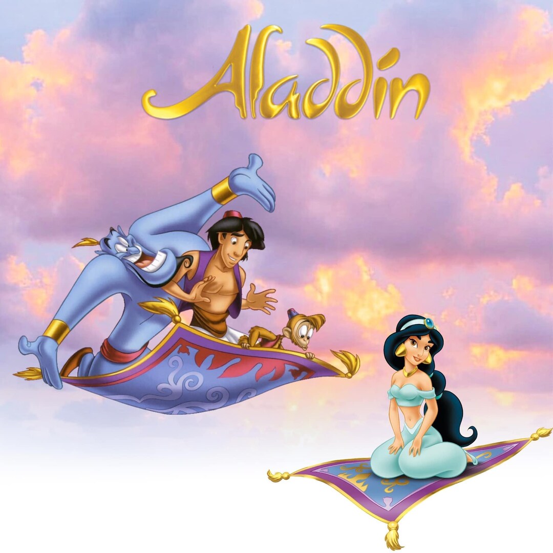 Aladdin and Jasmine Tumbler Wrap - Etsy