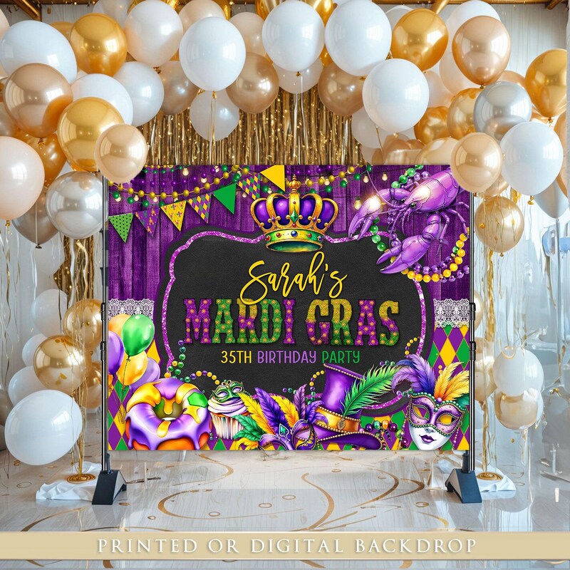 Masquerade Backdrop - Etsy