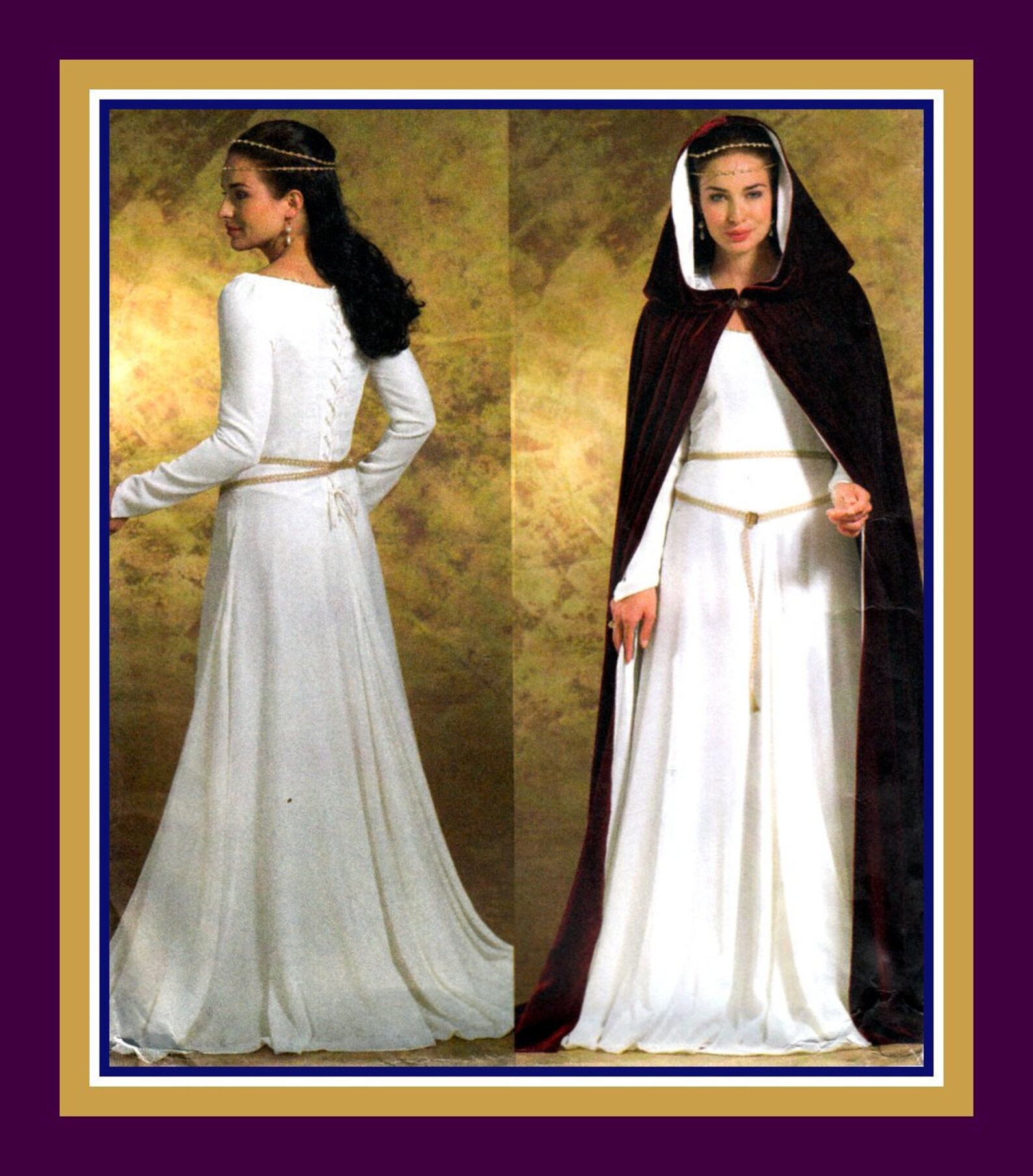 MAID MARIAN Ensemble-costume Sewing Pattern-enchanting Long | Etsy