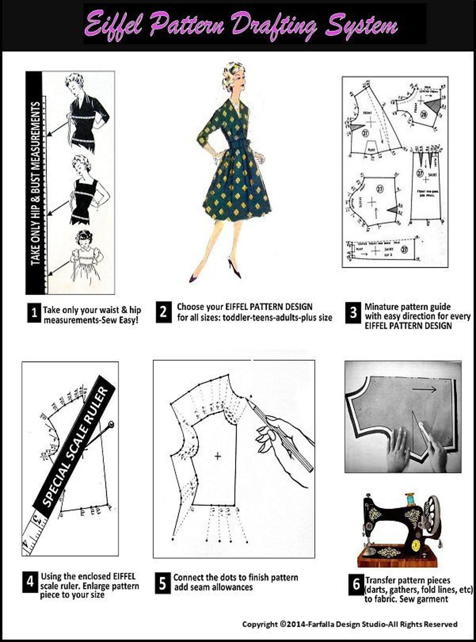 1950s-elegant DRAPED Dress-shaped Midriff-full Flare Twirl - Etsy