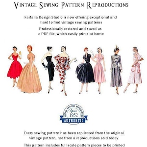 1968-ANGEL WING Dress-print-at-home-sewing Pattern-2 Styles-empire ...